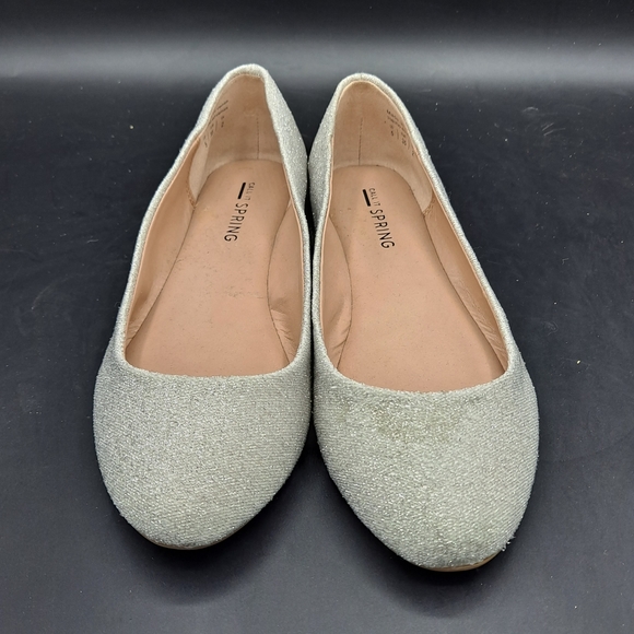 Call It Spring | Shoes | New Womens Call It Spring Flats Loafers Silver ...